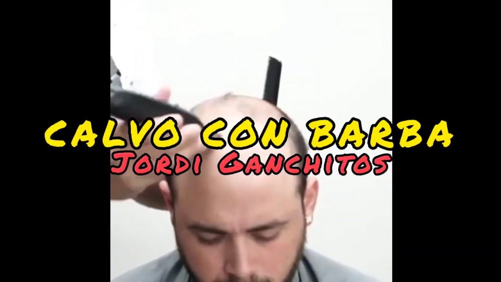 Calvo con barba