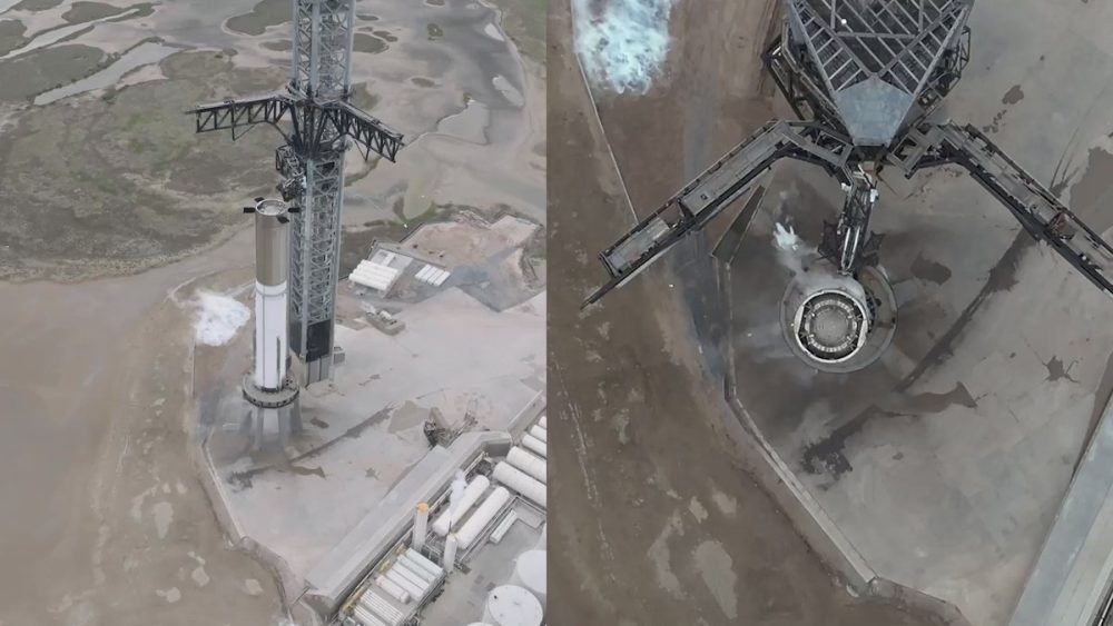 SpaceX enciende 31 de los 33 motores del Super Heavy