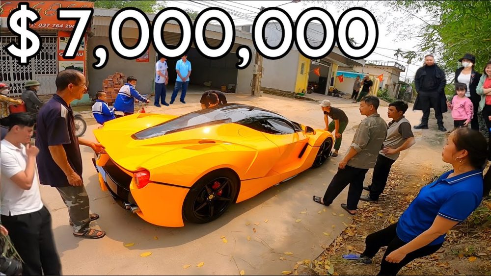 Un grupo de vietnamitas crean una réplica del Ferrari Laferrari y ...