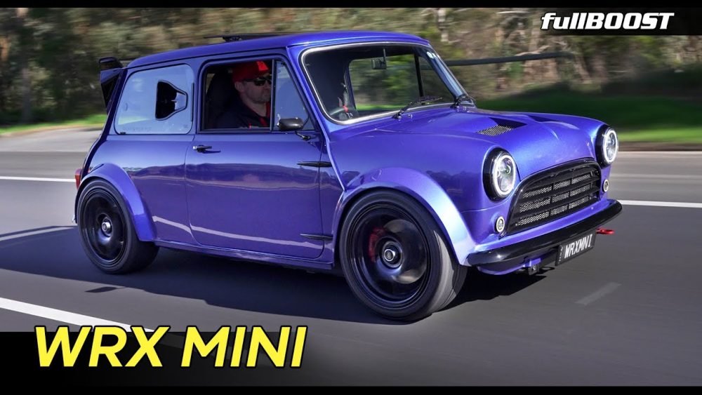 Este Mini Cooper con motor Subaru es todo un kart para la calle
