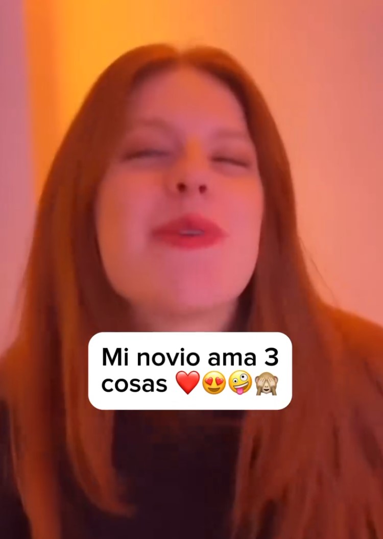 "Mi novio ama 3 cosas"