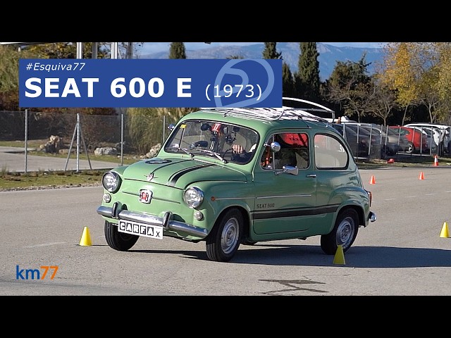 SEAT 600 - ¿Cómo hace la esquiva un coche de hace más de 50 años?